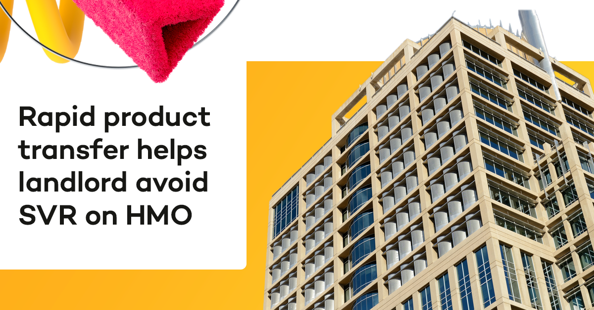 Rapid product transfer avoids SVR on HMO - Landbay